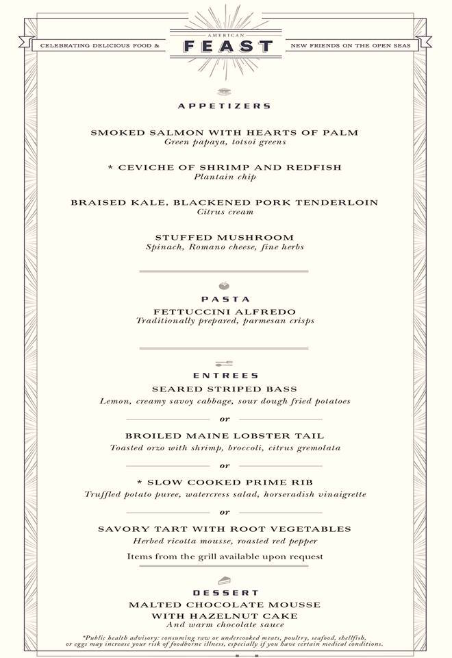 Carnival Menus · Prof. Cruise, Ship Tour, Cruise Vacation, Cruise ...