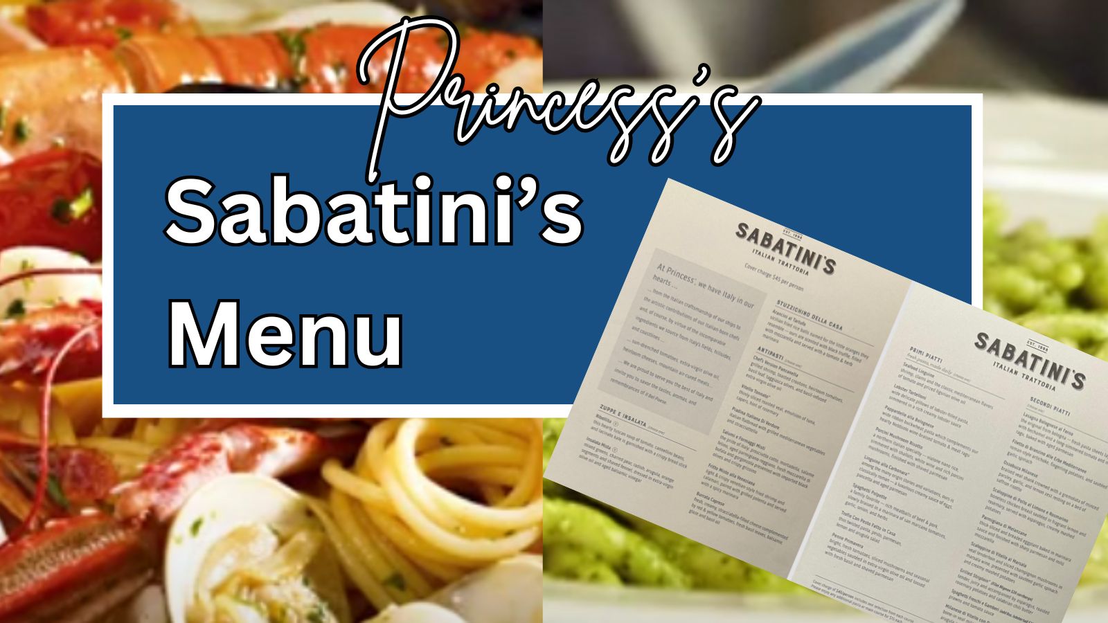 Sabatini Florence Menus